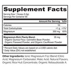 Natural magnesium powder for better sleep