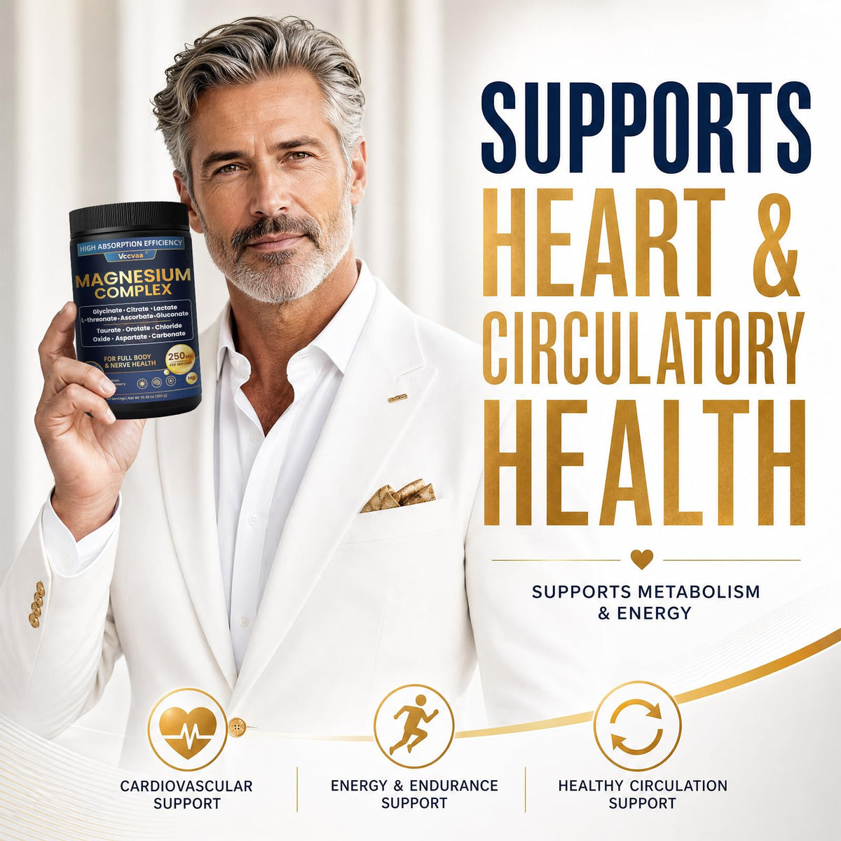 natural magnesium powder for muscle recovery