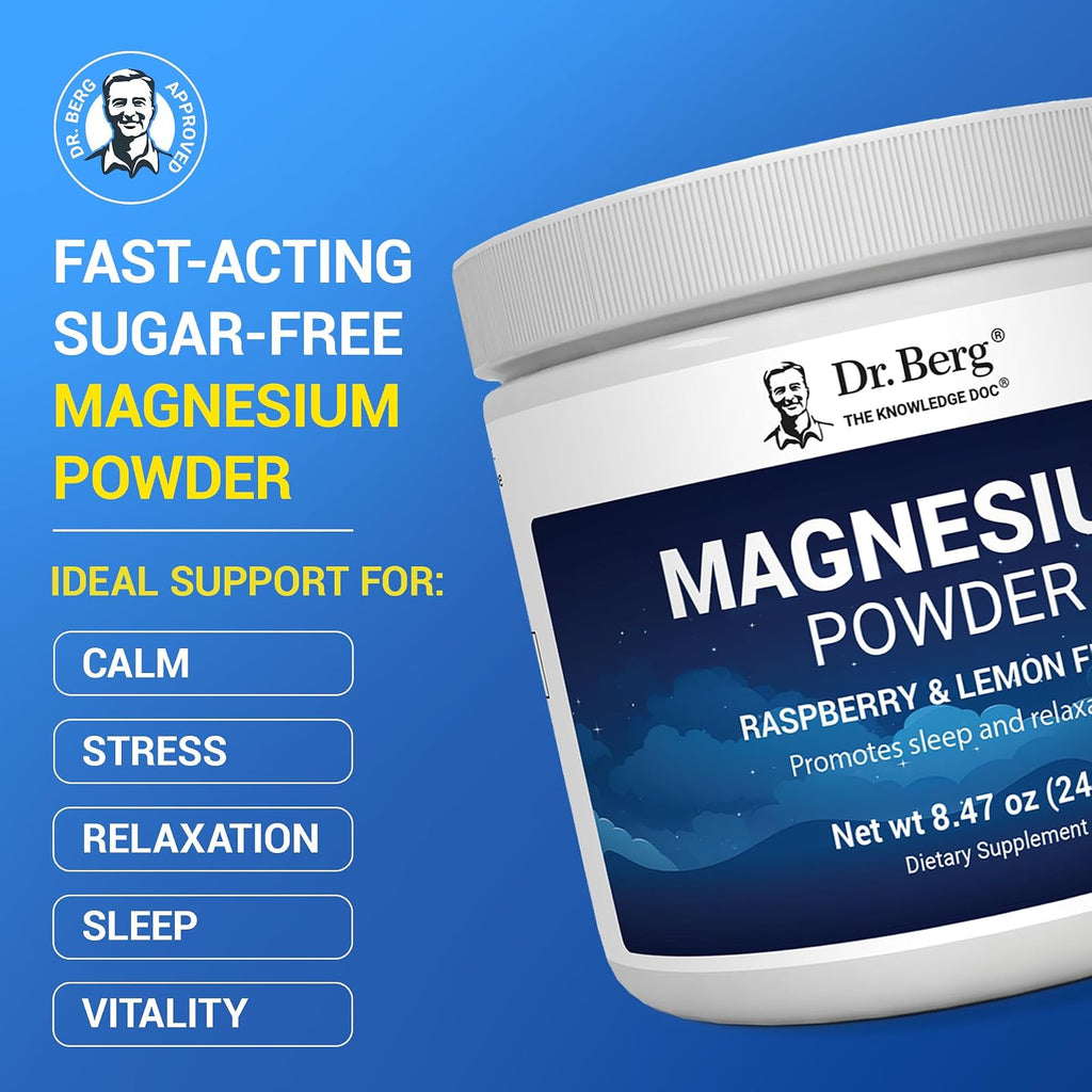 natural magnesium powder for relaxation