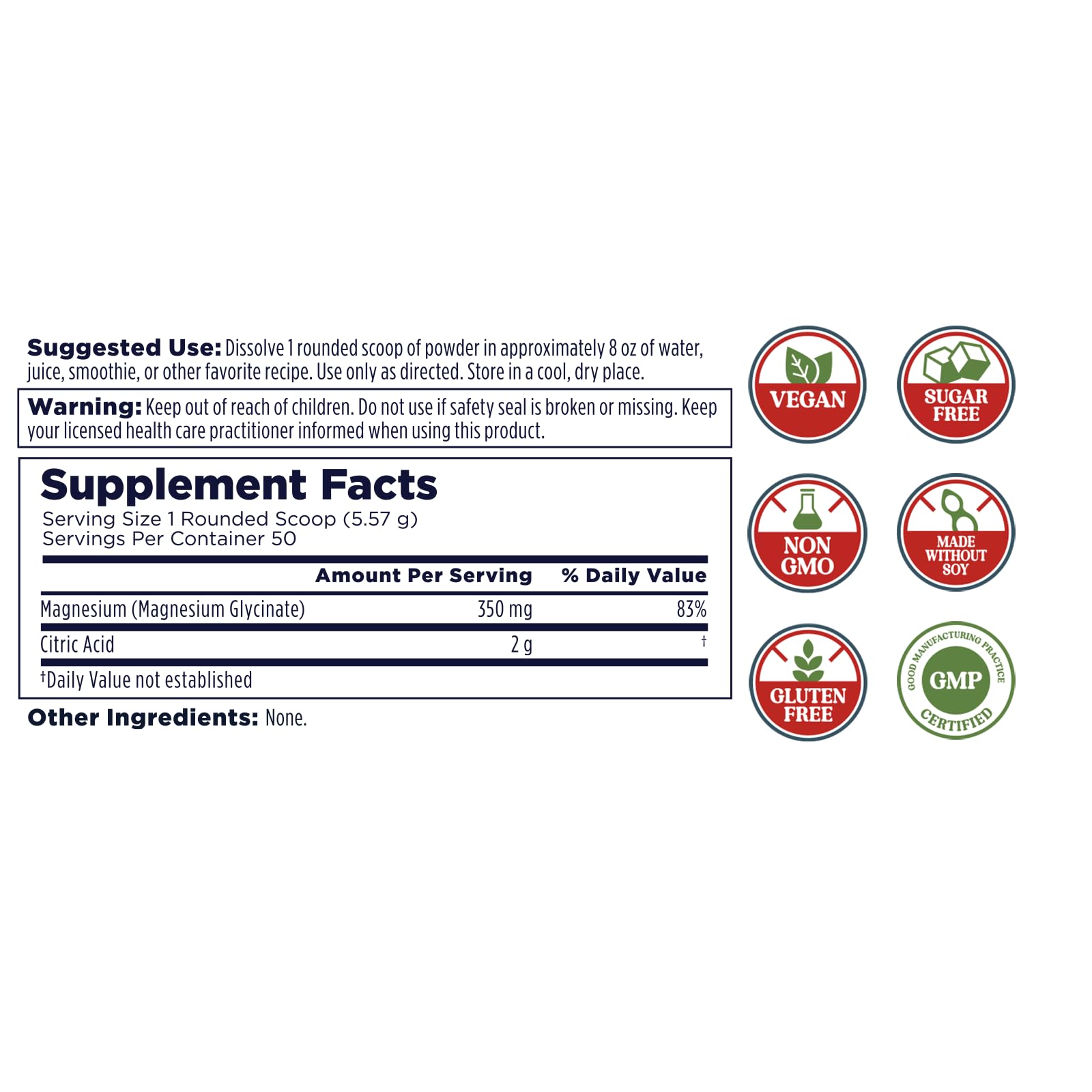 natural magnesium powder for relaxation