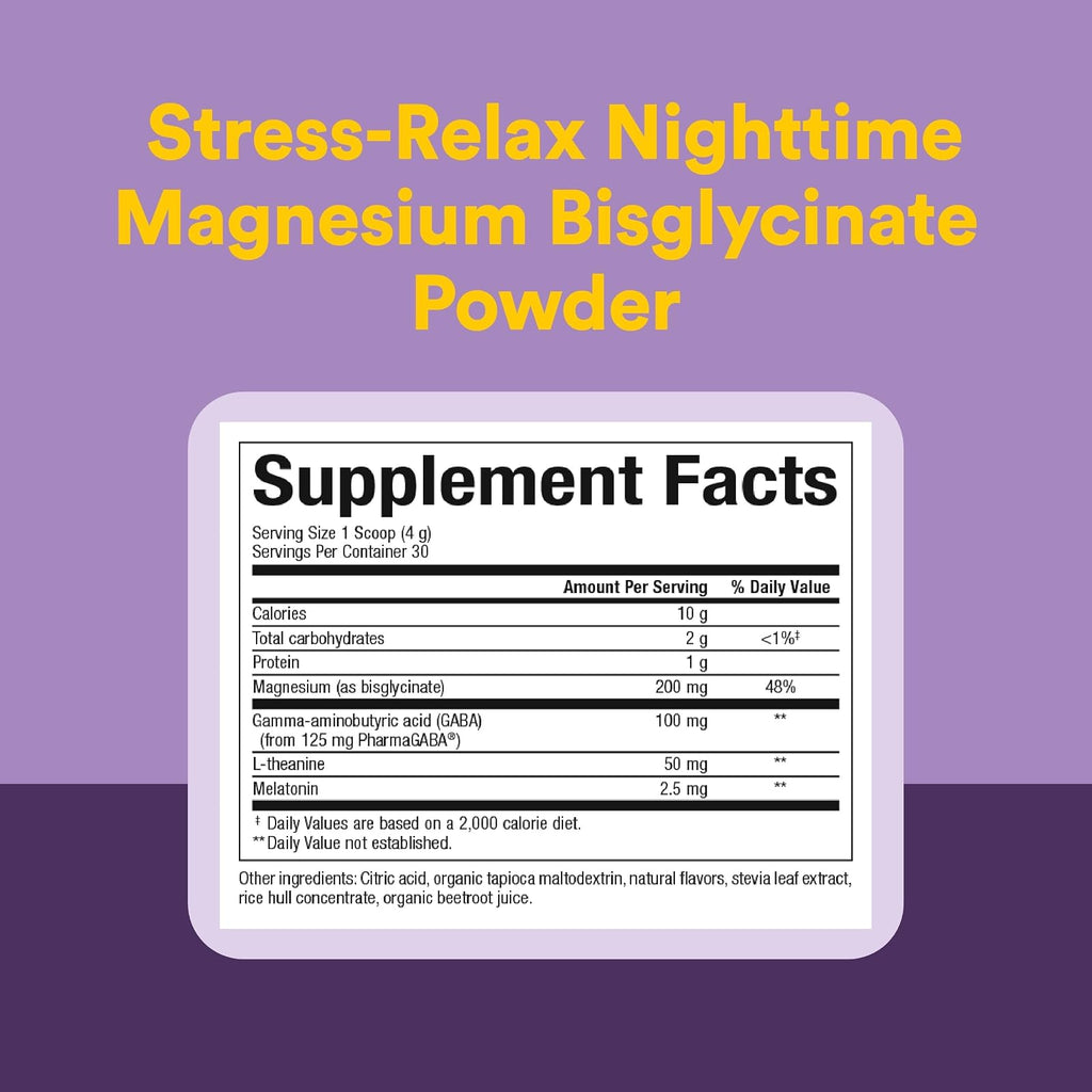 natural magnesium powder for relaxation
