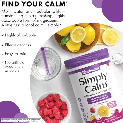 Natural magnesium powder for stress relief