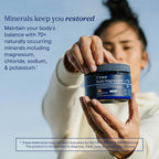 Natural magnesium powder for stress relief