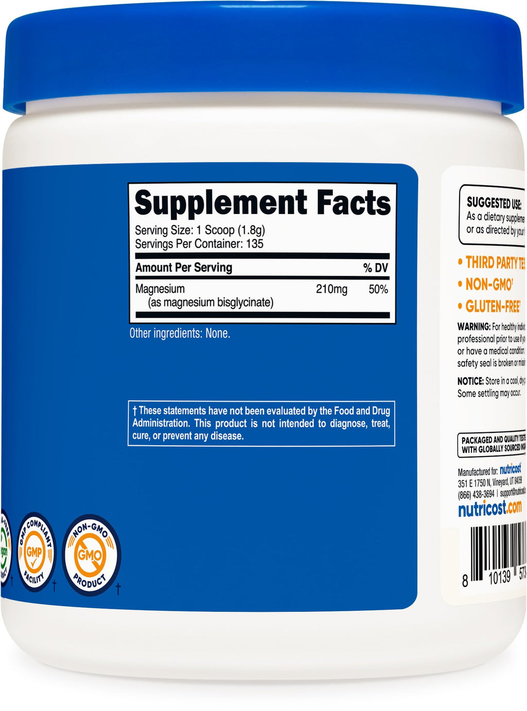 natural magnesium powder for stress relief