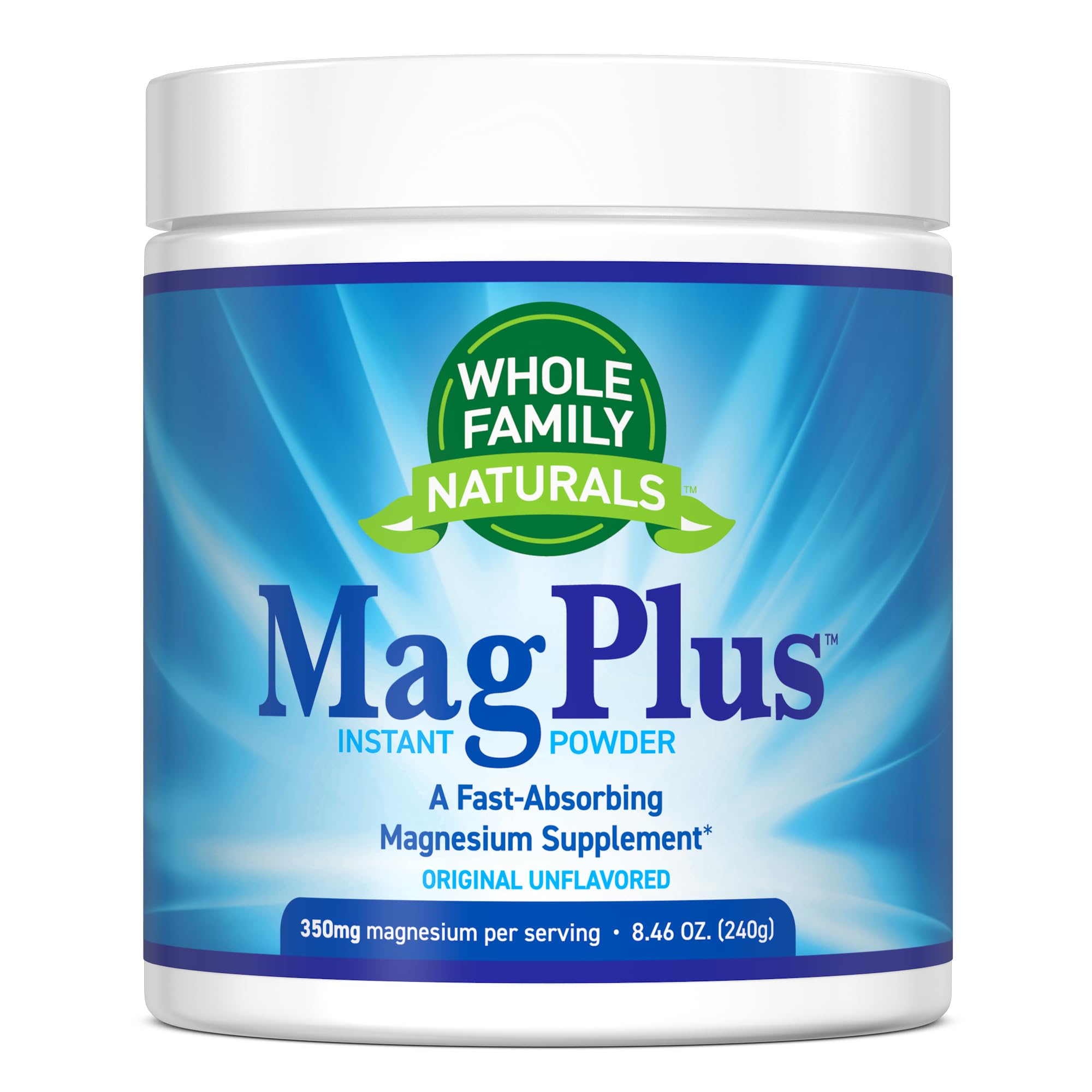natural magnesium powder supplement