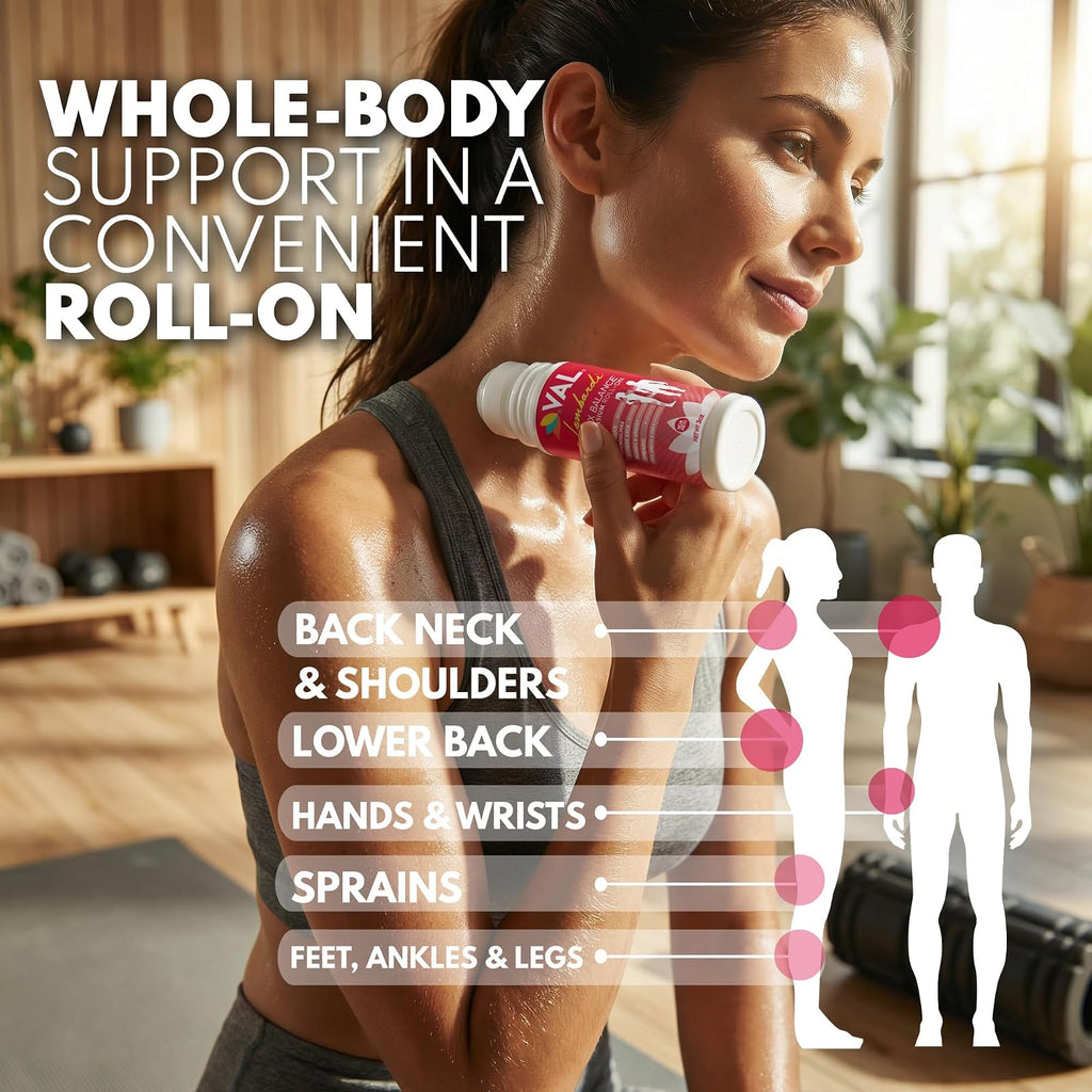 natural magnesium roll-on for better sleep