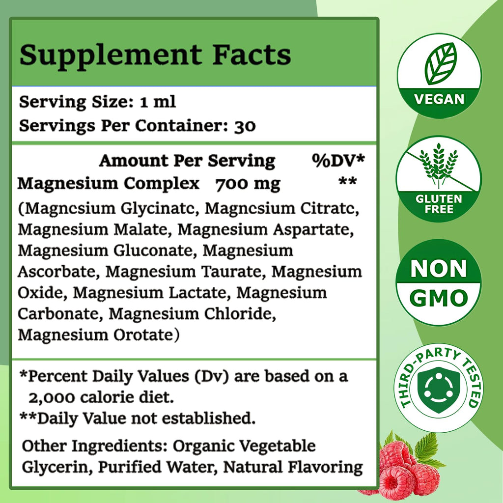 Natural magnesium solution for overall health