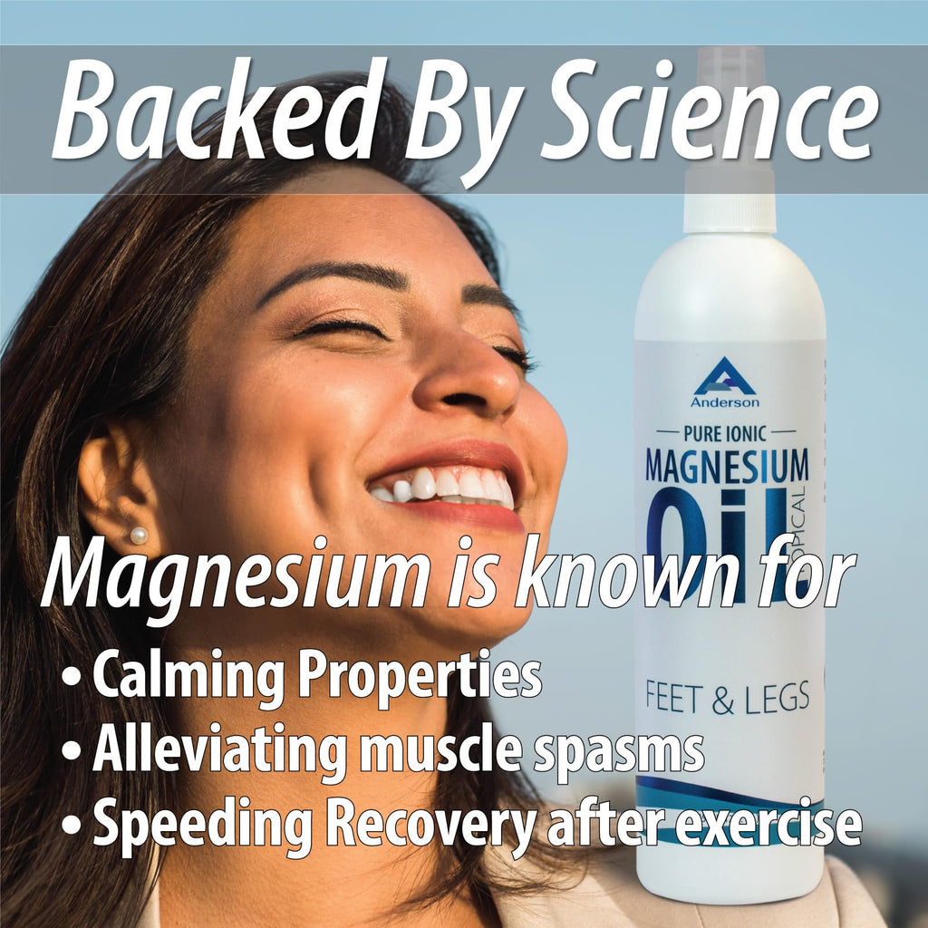 natural magnesium solution for stress relief