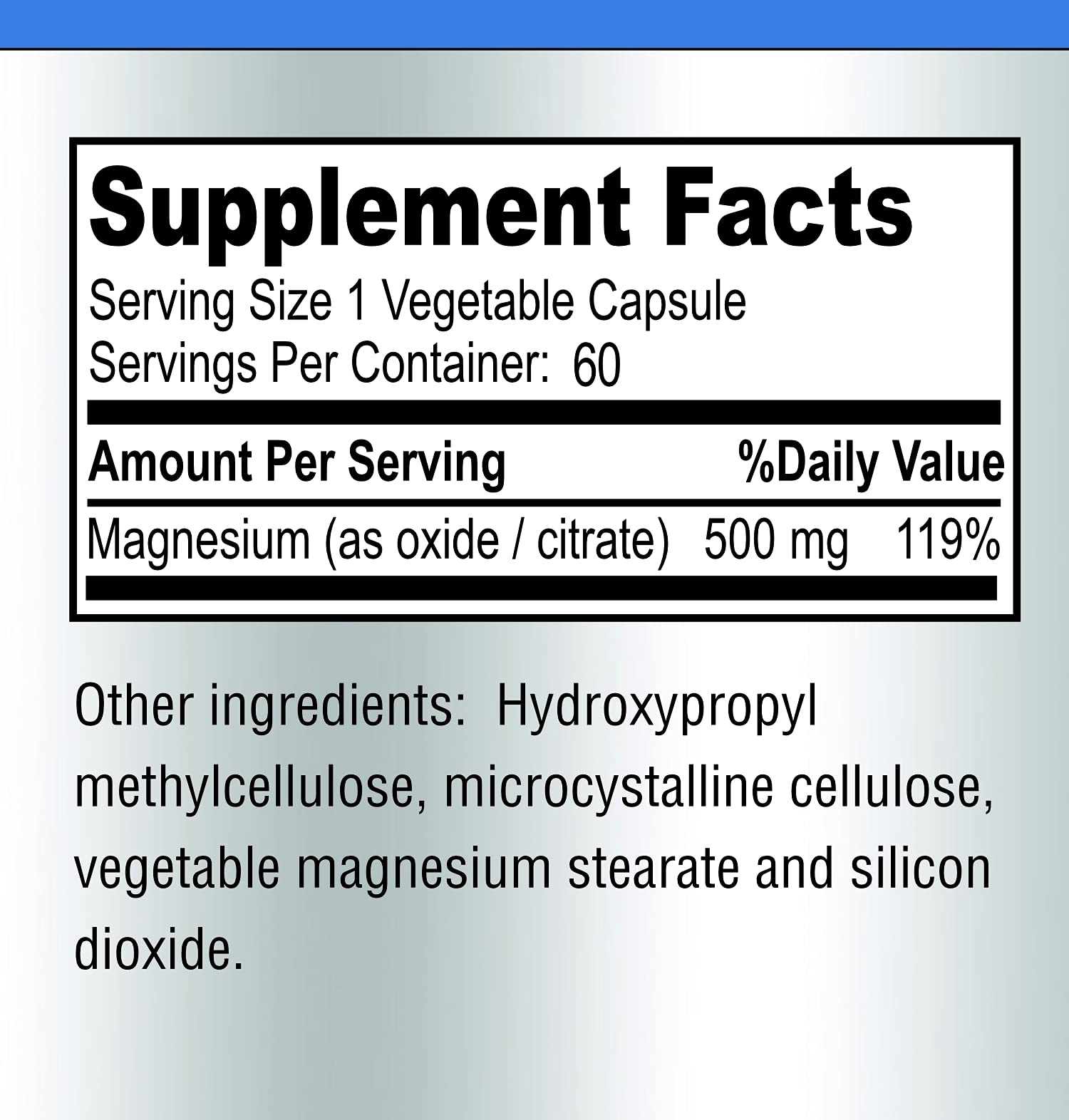 Natural magnesium source for daily wellness