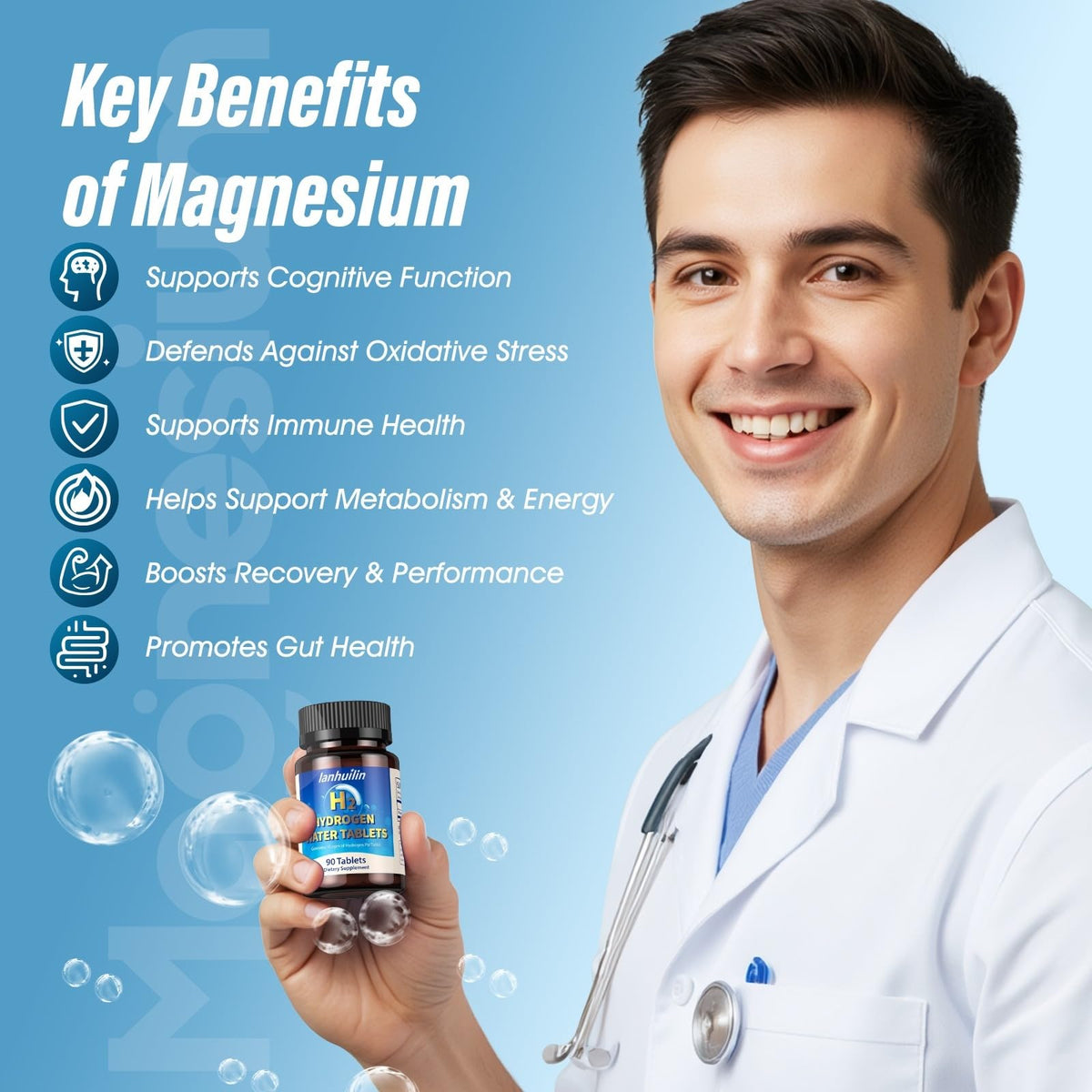 Natural magnesium source for wellness