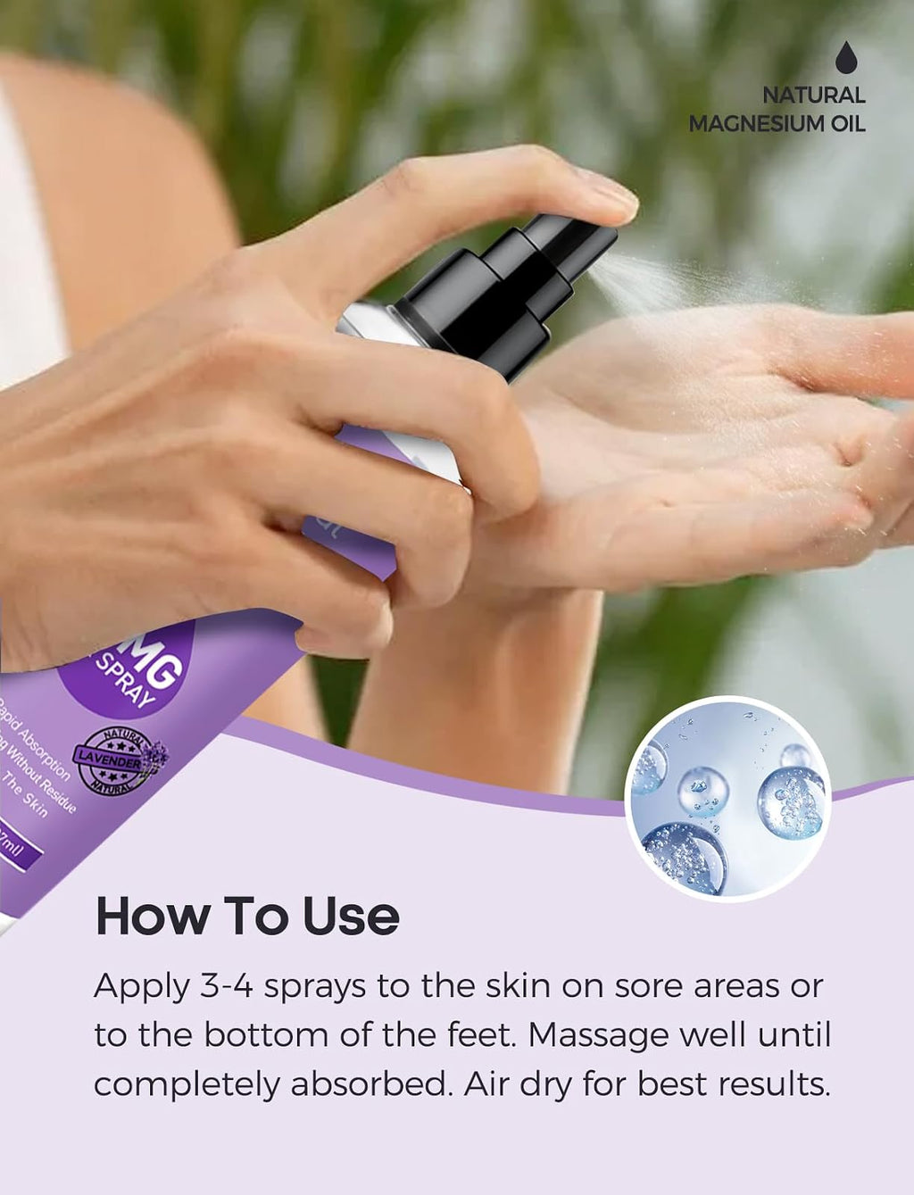 natural magnesium spray for cramps