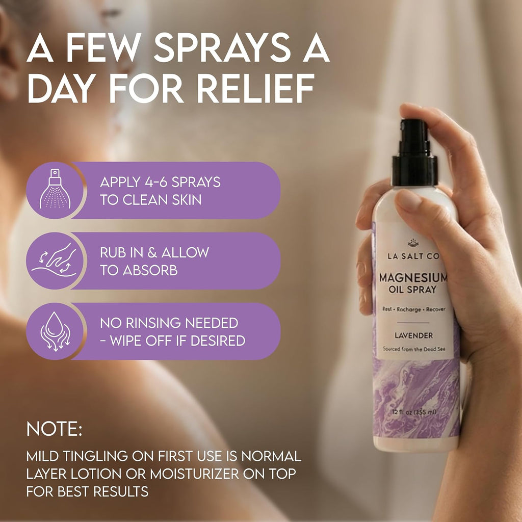 natural magnesium spray for relaxation