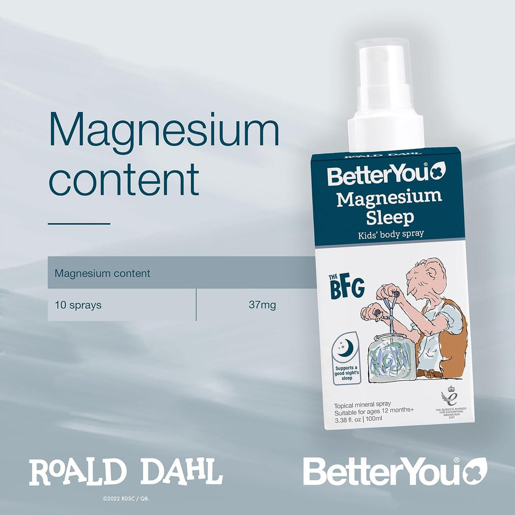 natural magnesium spray for restful sleep
