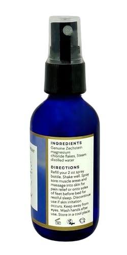 natural magnesium spray for stress relief