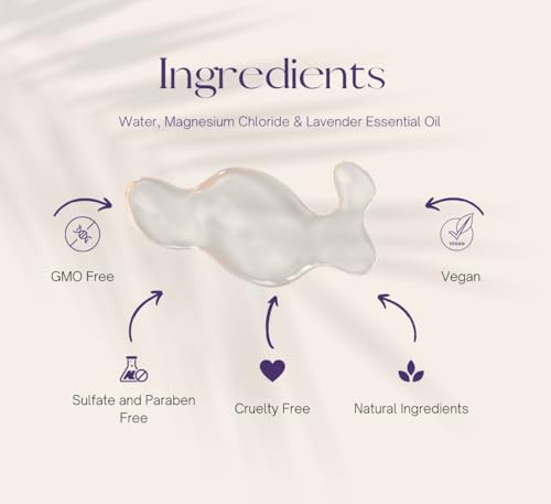 natural magnesium spray for stress relief