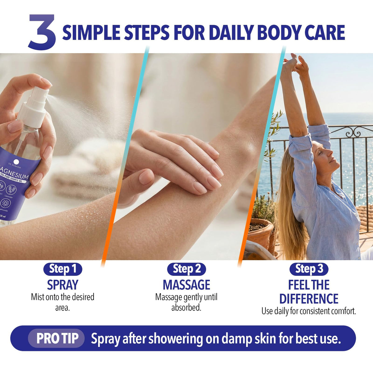 natural magnesium spray for stress