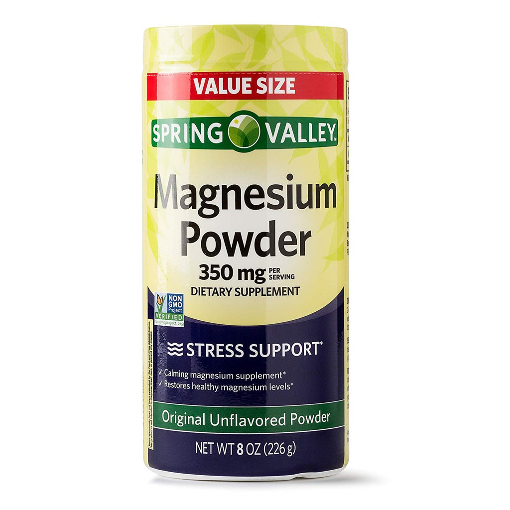 natural magnesium stress relief powder