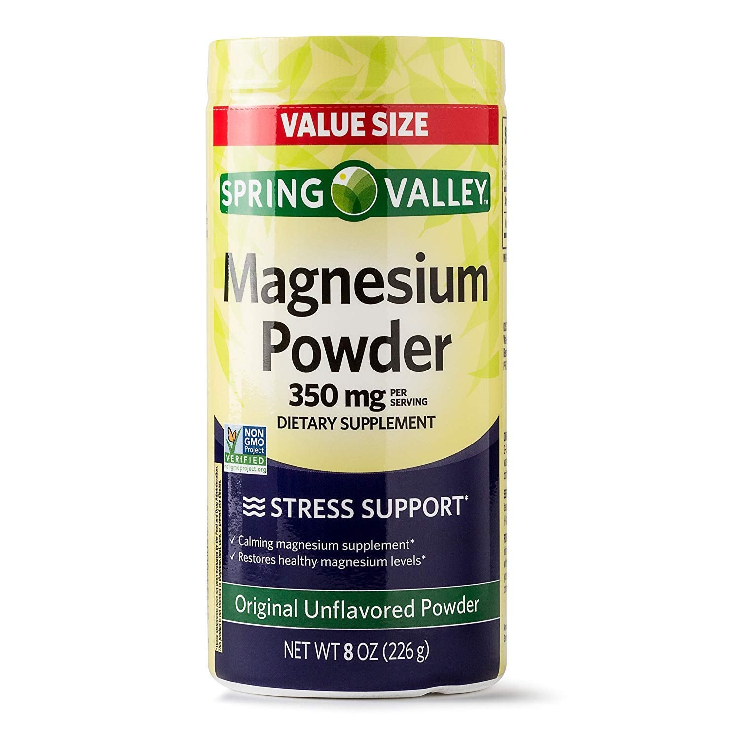 natural magnesium stress relief powder