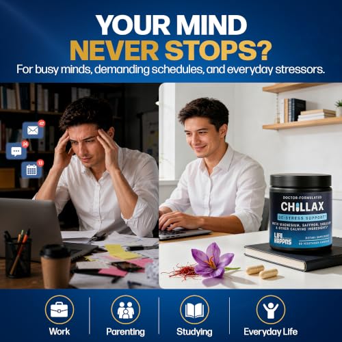Natural magnesium supplement for anxiety relief