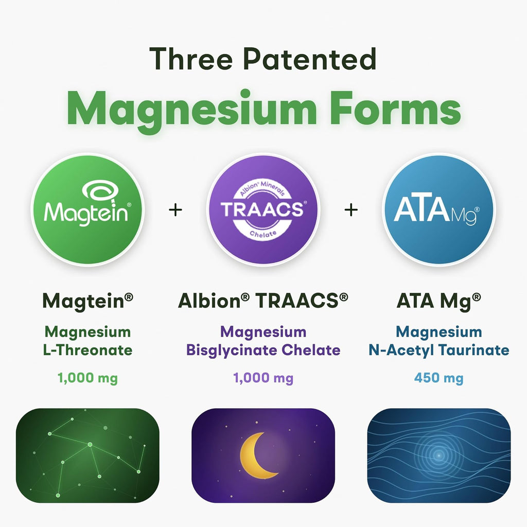 Natural magnesium supplement for better sleep