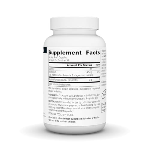 Natural magnesium supplement for brain health