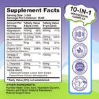 Natural magnesium supplement for children