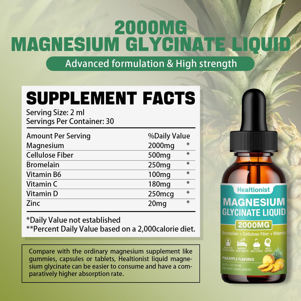 Natural magnesium supplement for daily wellness
