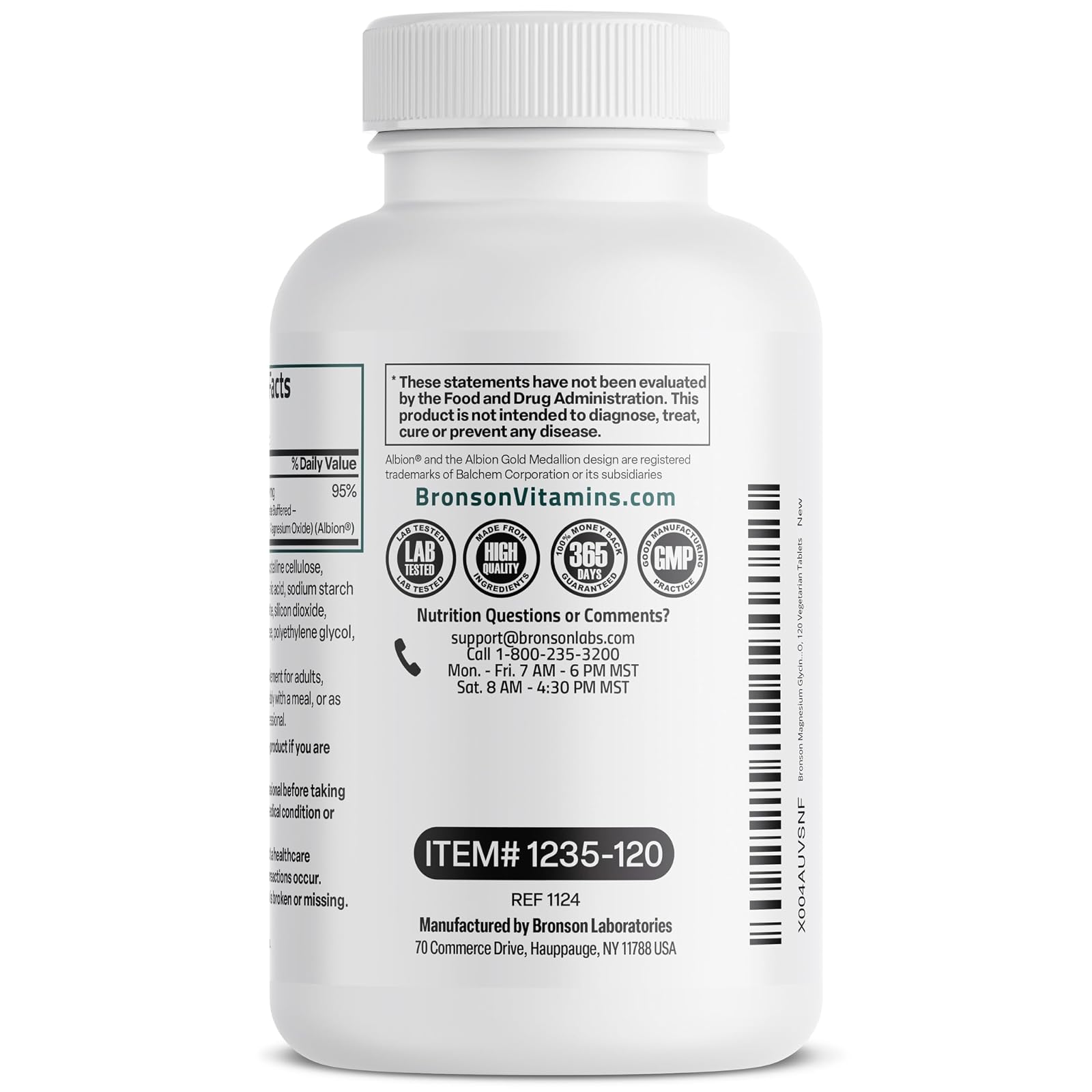 Natural magnesium supplement for daily wellness