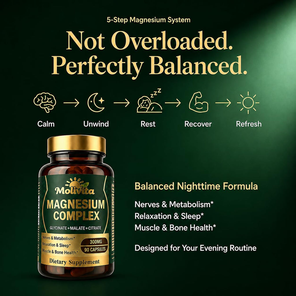 Natural magnesium supplement for energy