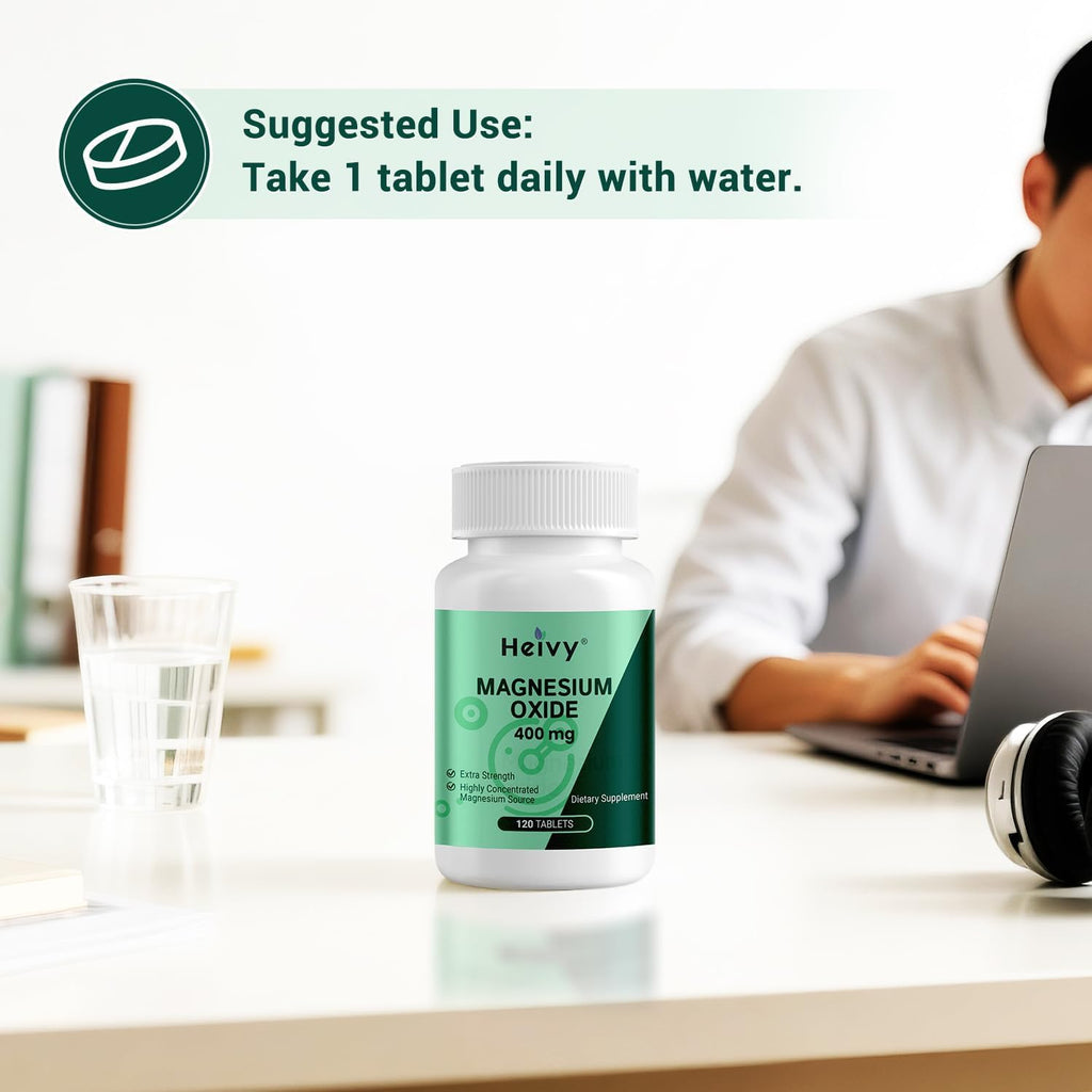 Natural magnesium supplement for energy