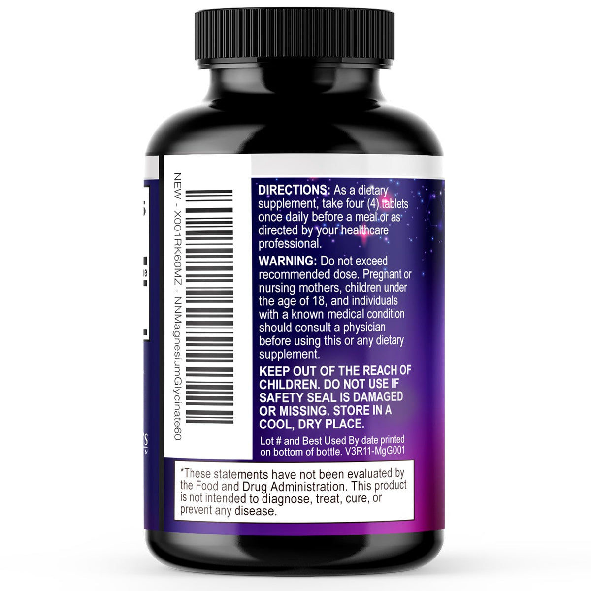 Natural magnesium supplement for energy