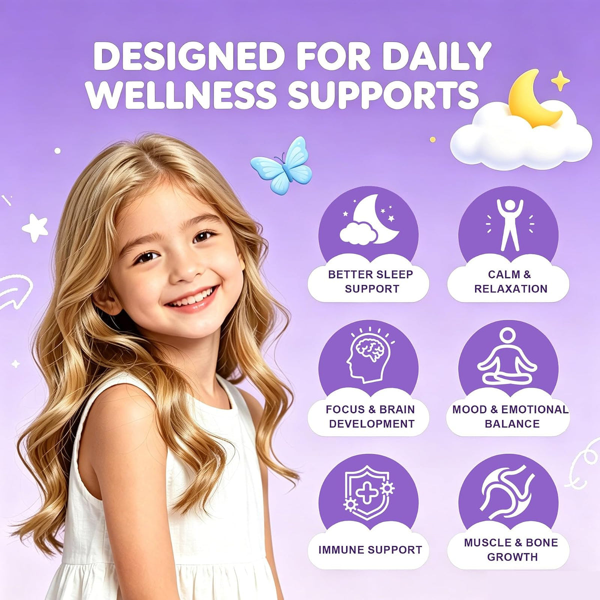 Natural magnesium supplement for kids