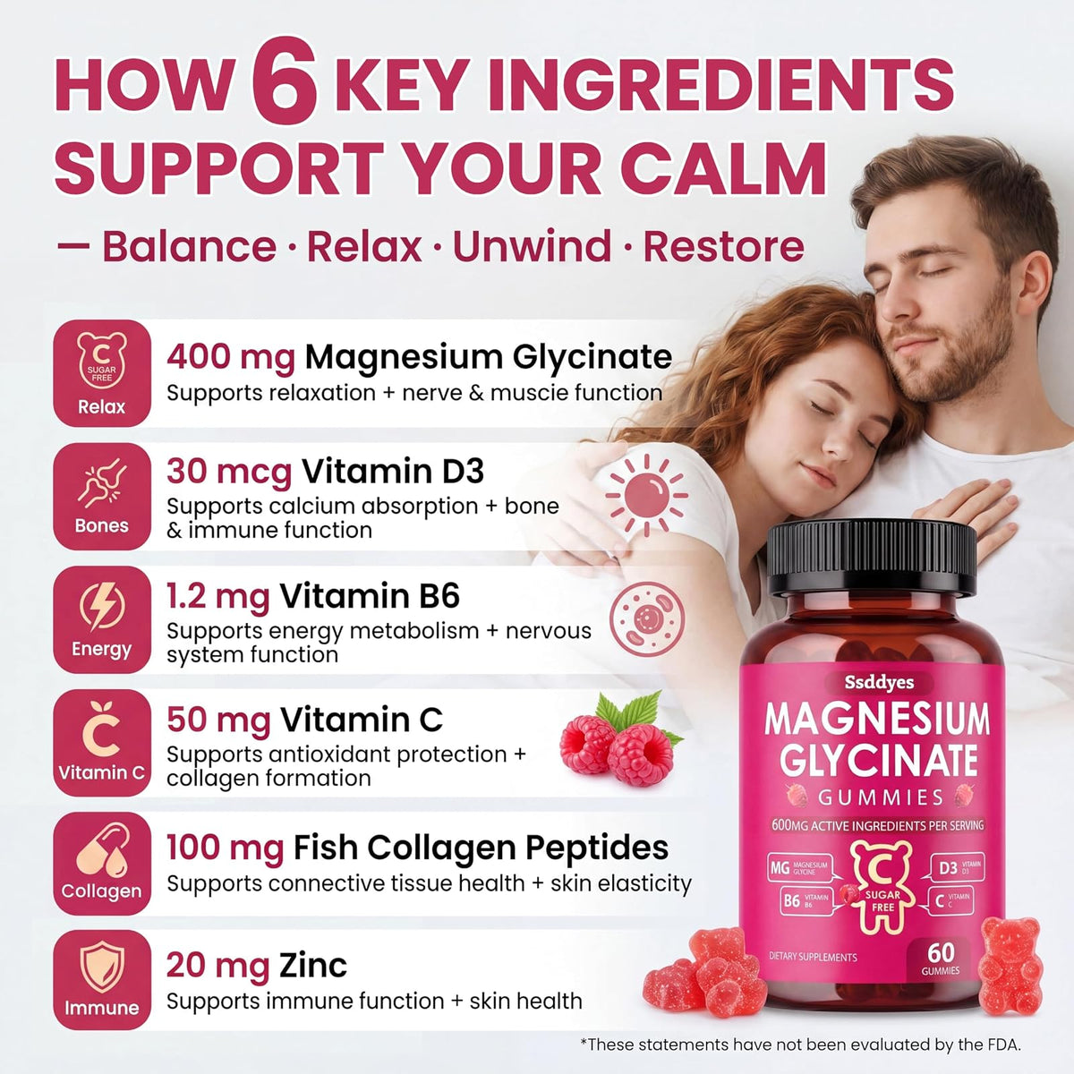 Natural magnesium supplement for muscle health