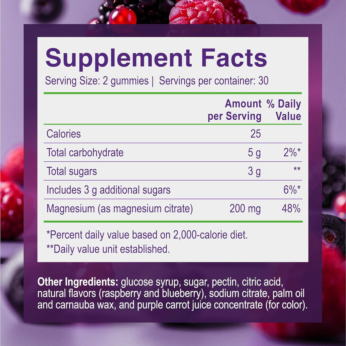 Natural magnesium supplement for muscle health