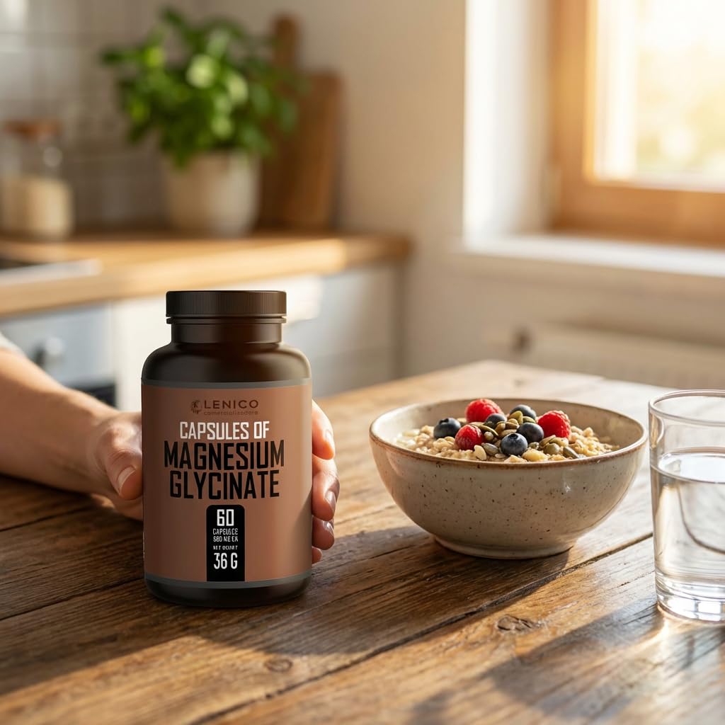 Natural magnesium supplement for muscle relaxation