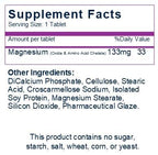Natural magnesium supplement for muscle support