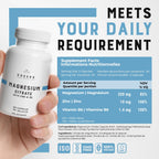 Natural magnesium supplement for muscle support