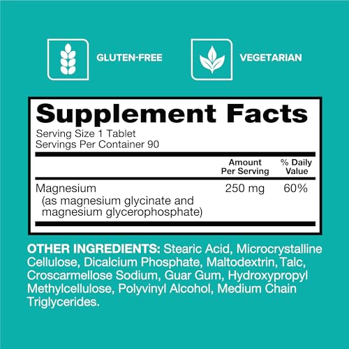 Natural magnesium supplement for overall health