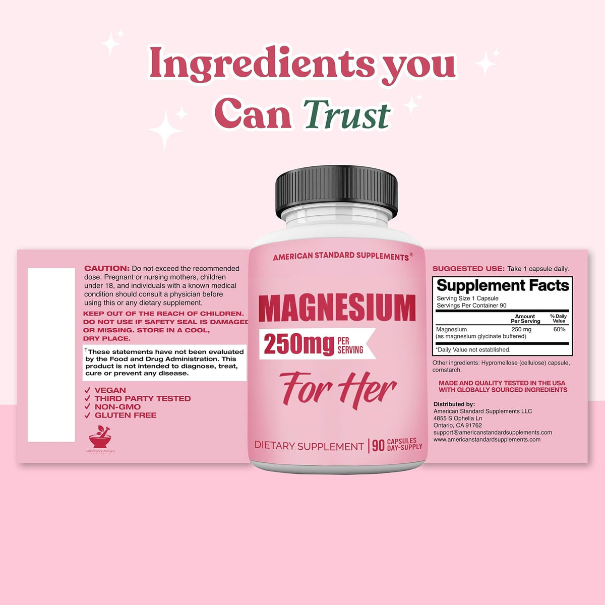 natural magnesium supplement for overall wellness