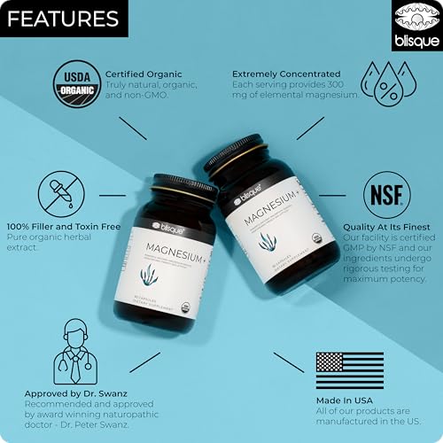 Natural magnesium supplement for overall wellness