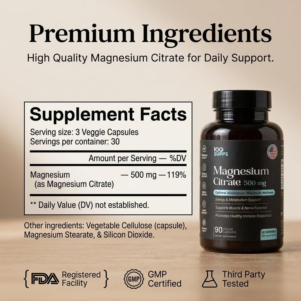 natural magnesium supplement for relaxation