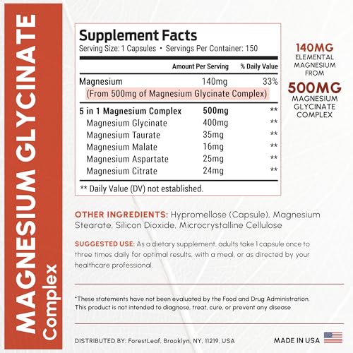 natural magnesium supplement for relaxation