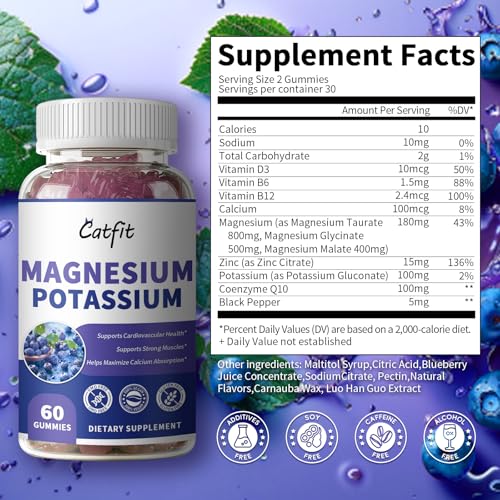 Natural magnesium supplement for relaxation