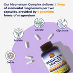 Natural magnesium supplement for relaxation
