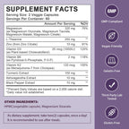 Natural magnesium supplement for relaxation