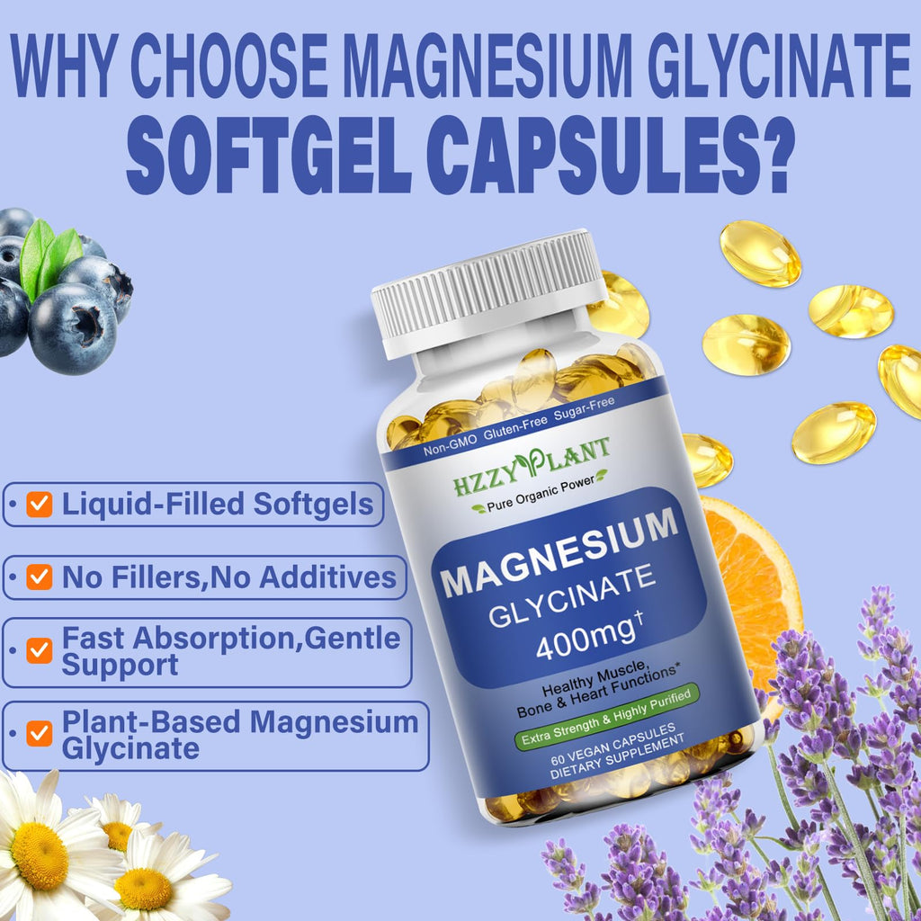 Natural magnesium supplement for relaxation