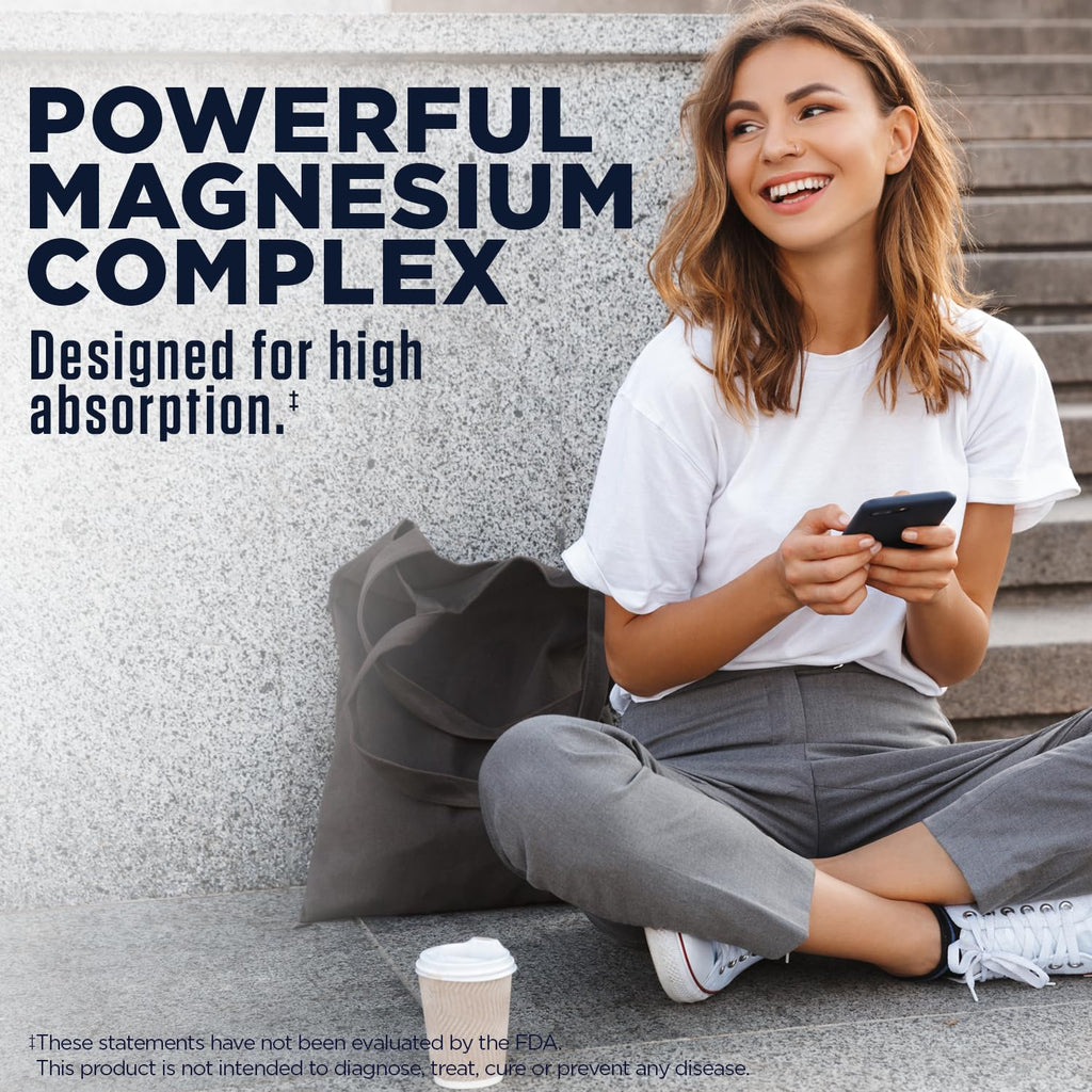 Natural magnesium supplement for relaxation