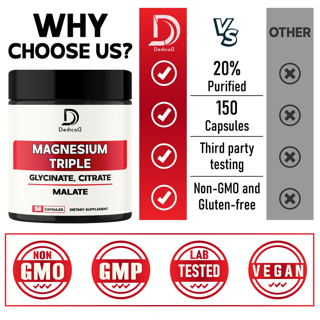 Natural magnesium supplement for relaxation