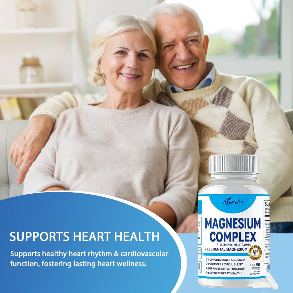 Natural magnesium supplement for relaxation