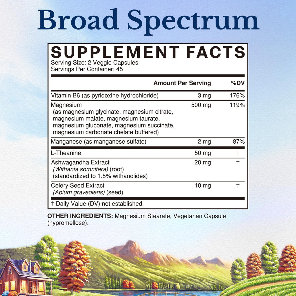 natural magnesium supplement for relaxation